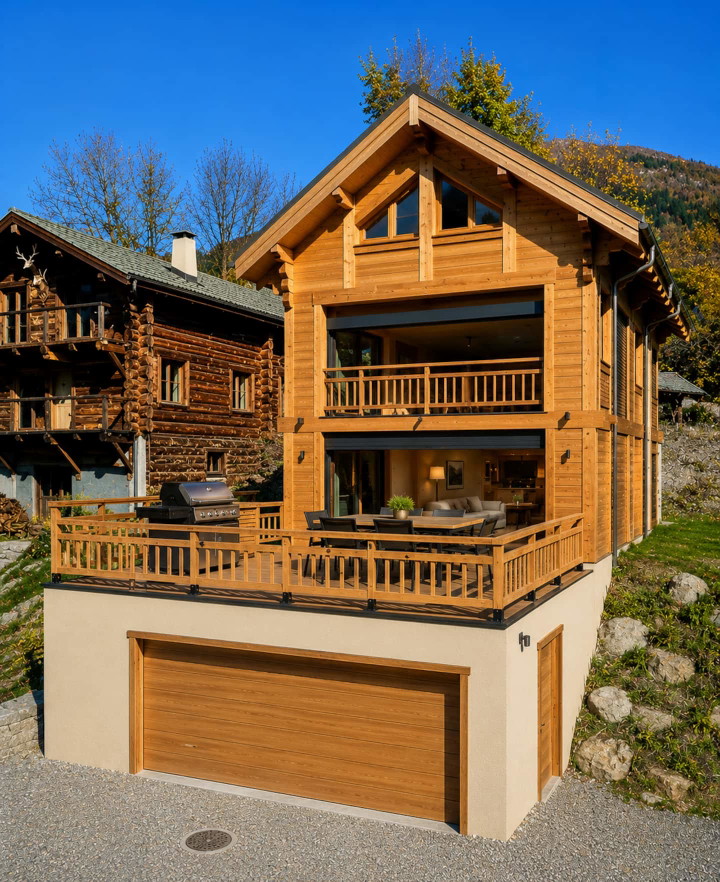 Magnifique Chalet  Terrasse, Forêt & Ski Room - Montgenèvre