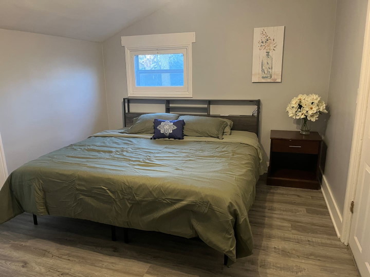 King Bed & Sleeper Couch, City Apt - Battle Creek, MI