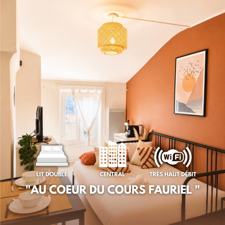 Le Fauriel Prestige Studio Chaleureux & éLégant - Saint-Étienne
