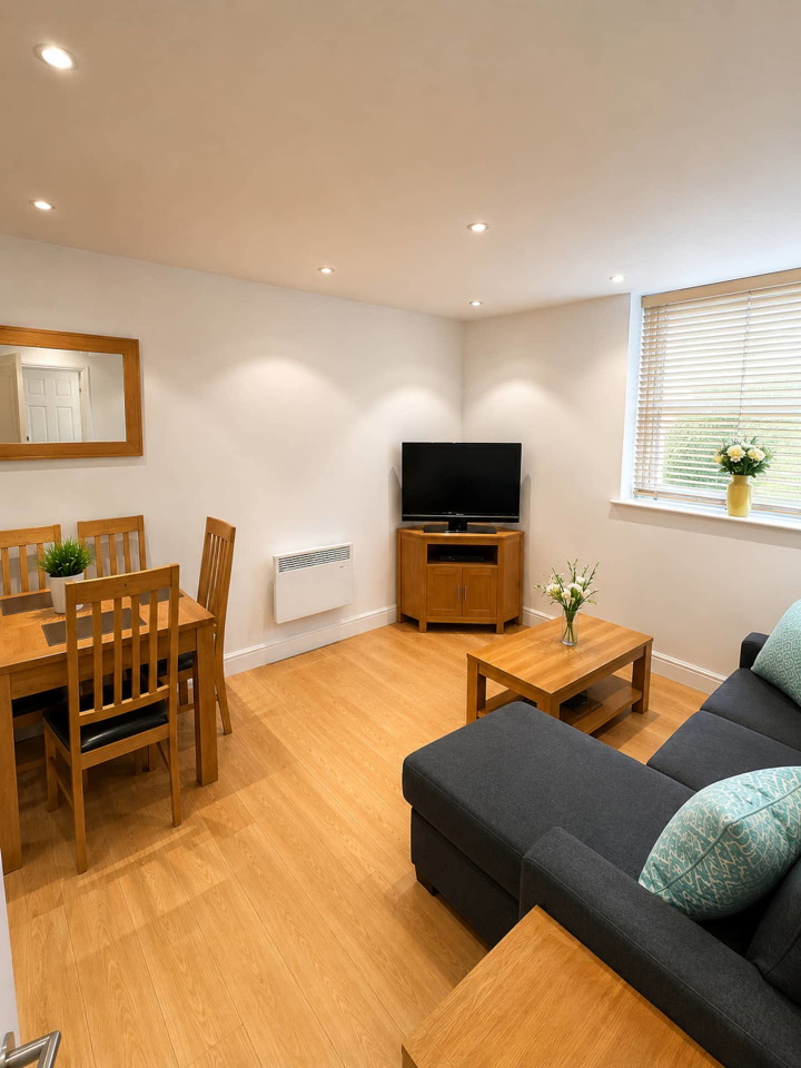 Cosy Modern One Bedroom Apartment With Sofa Bed - Newbury
