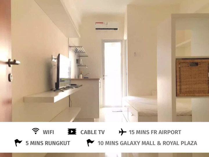 Ikea Apartment For 2 With Wifi, Hot Shower & Pool! - Surabaya