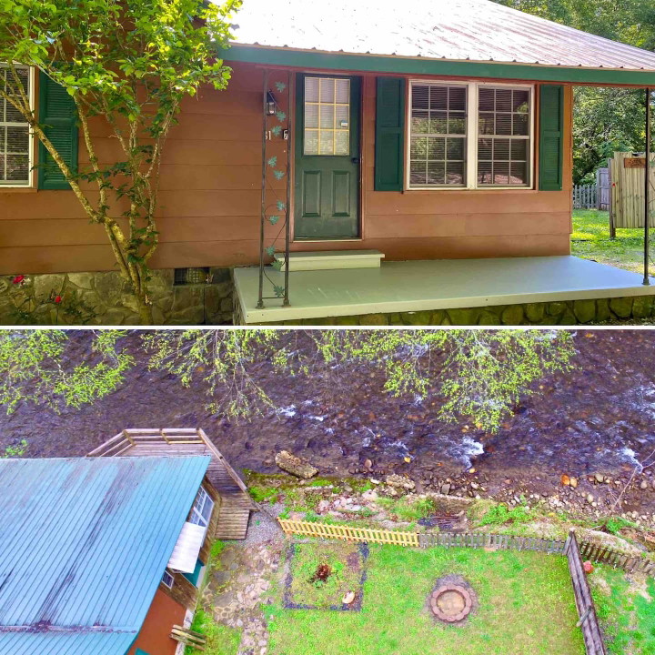 Butterfly Cabin On The River 1/2 Mile To Downtown - Bryson City, NC