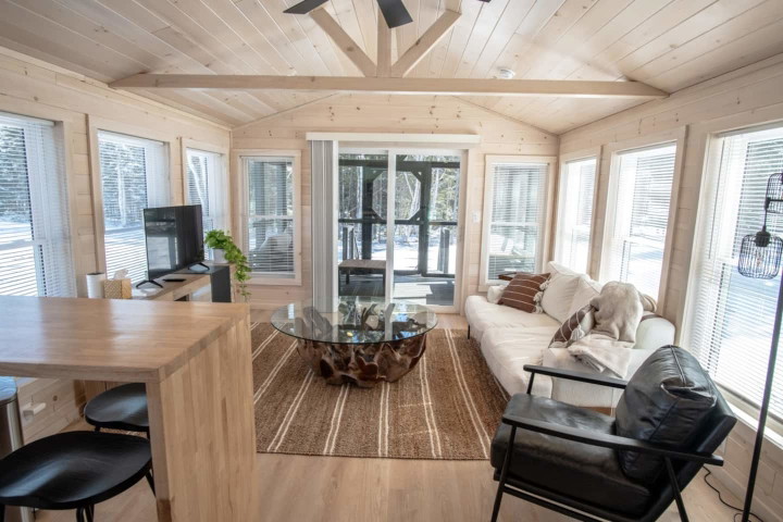 Pine Marten Cabin  Sled + Atv Trails At The Door - Pittsburg, NH
