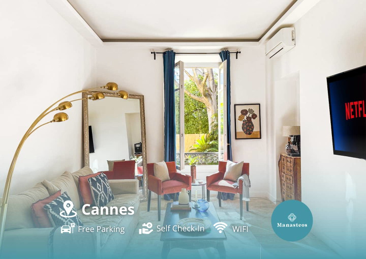 Beautiful Renovated Apartment - Garden And Parking - Da - Cannes