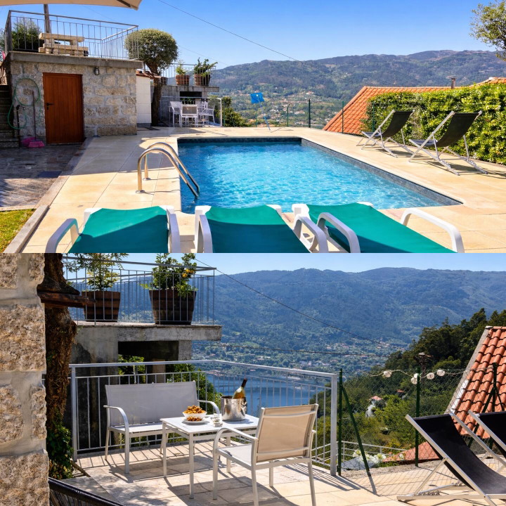 *Gerês* Casa Da Lage - 1-bedroom - Private Pool - Views - Vieira do Minho