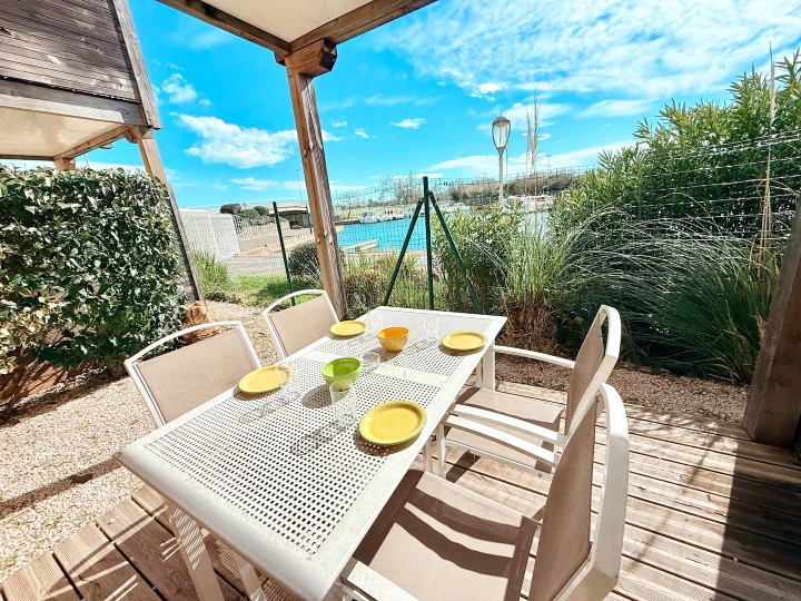Terrasse Au Bord De L'eau - Clim & Piscine - Agde