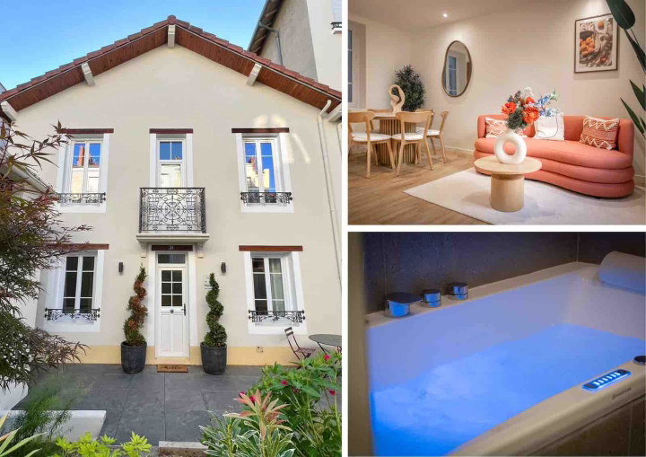 Villa La Roseraie - Spa Bath - Garden - Vichy