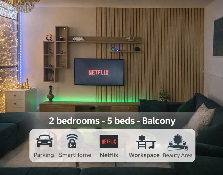 Appart Smartia Luxe 5 Beds 10 Min Paris La Défense - Val-d'Oise