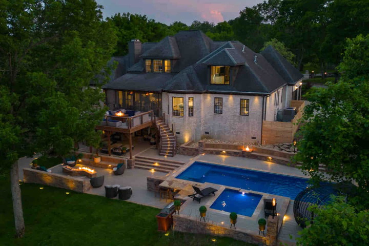 Mansion Luxury@lakehouse Pool/hot Tub For Big Fams - Percy Priest Lake, TN