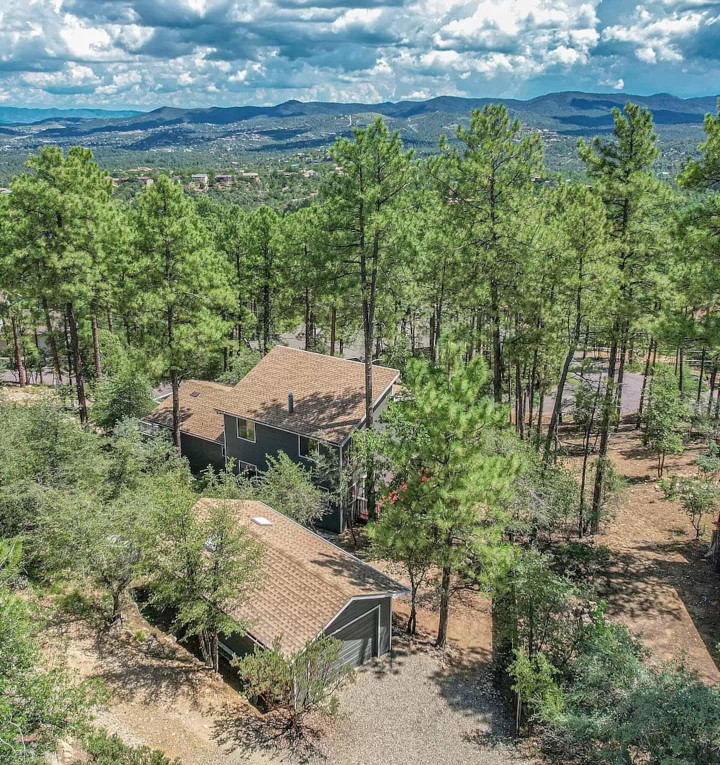 Serene Mtn Cabin Retreat | Tall Pines & 3 Decks - Prescott, AZ