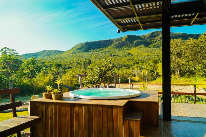 Casa Do Morro, Hidro Com Vista Da Serra, Fogueira - Brazil