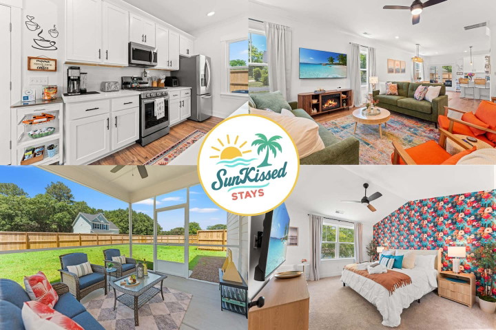 New Build | 10 Mins To Folly | 4 Br, 10 Guests - Charleston, SC
