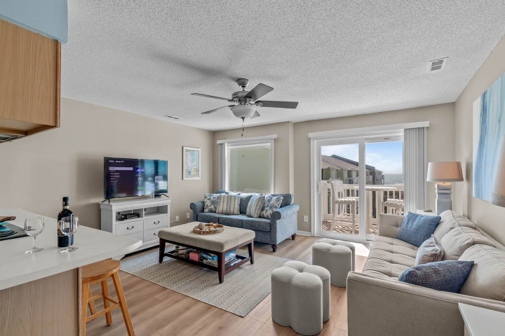 Pebble Beach Oceanview Condo | Pools & Beach - Cedar Point, NC