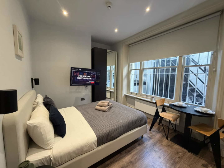 (34/f03)modern Studio Zone 1 Notting Hill+ Wi-fi - ブレントフォード