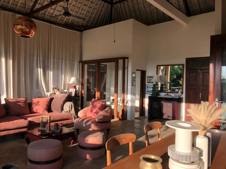 Magnifique Loft Ouvert Avec Vue Sur Le Lever Du Soleil Sur Le Volcan - Ubud