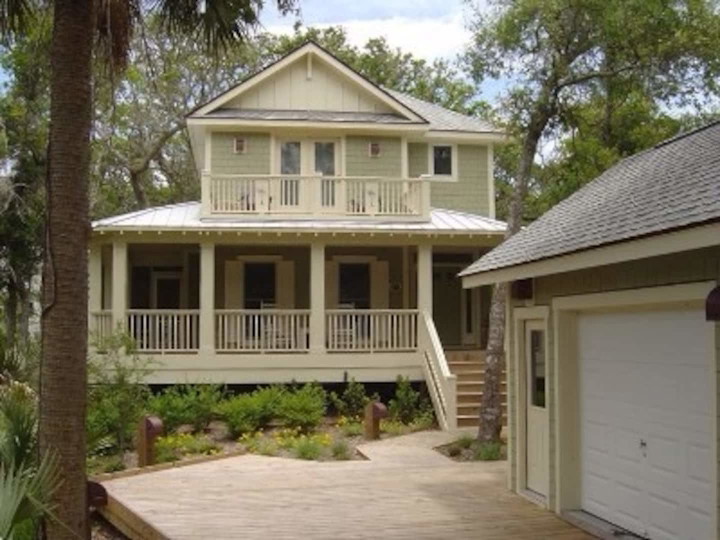 "The Palms Is Nestled On A Secluded 1/2 Acre - Bald Head Island, NC