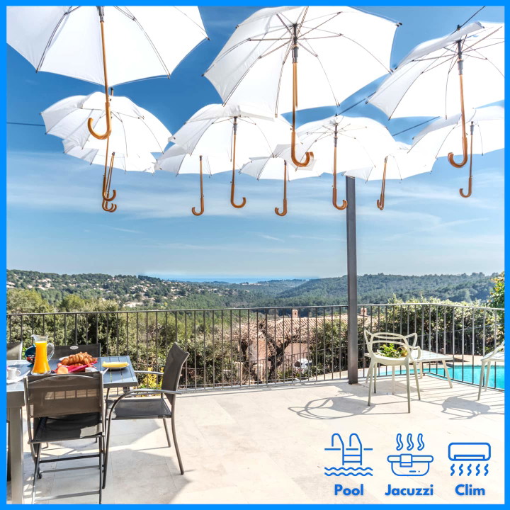 Le Panorama D'azur - Pool - Spa - Côte d'Azur