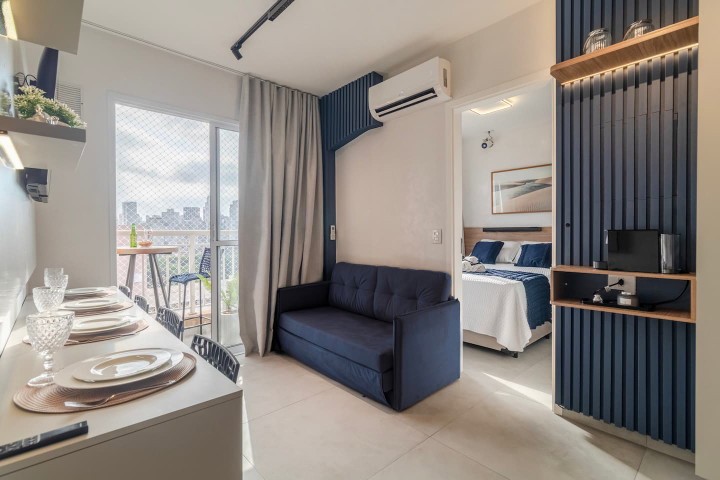 Luxury Loft In Brás With A/c, Parking & Metro - São Paulo