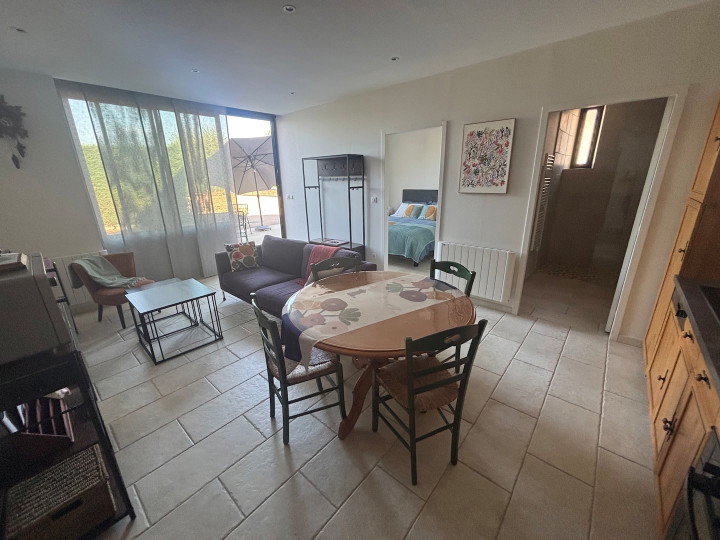 Grange Indép. 40 M² Plain-pied, Terrasse & Parking - Nemours