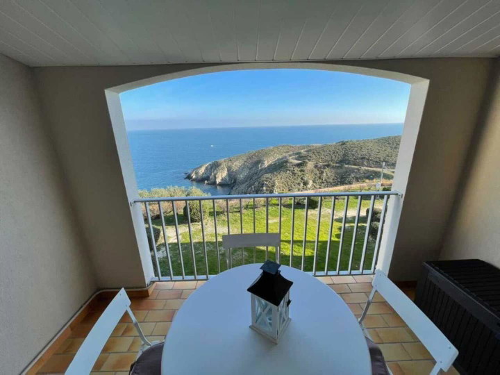 Appartement T2 Classé Meublé 3 éToiles Vue Sur Mer - Banyuls-sur-Mer
