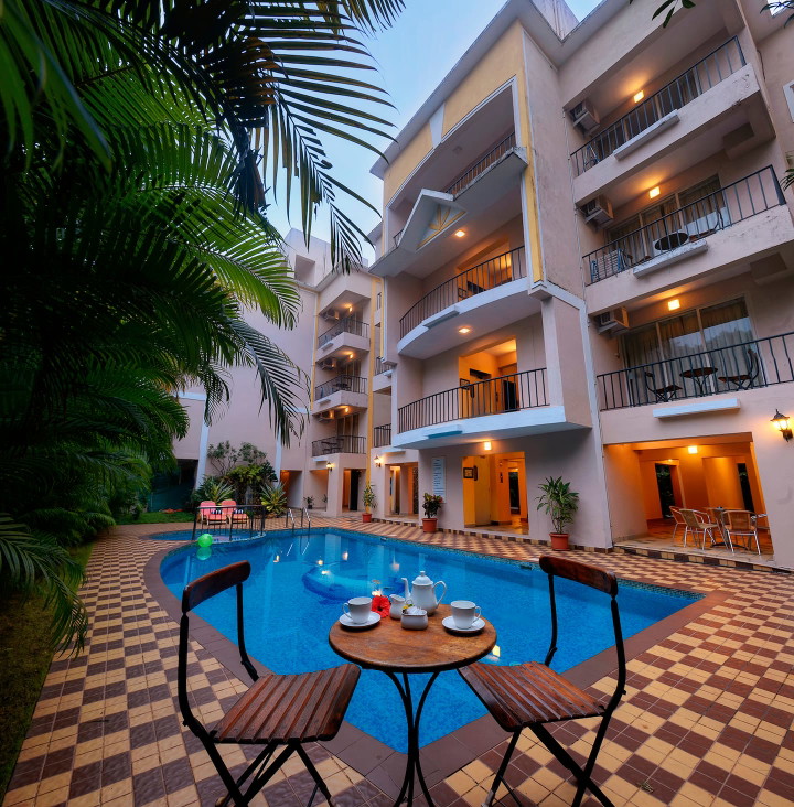 Treehouse Blue 1 Bhk-3 With Pool,wifi & Breakfast - Goa