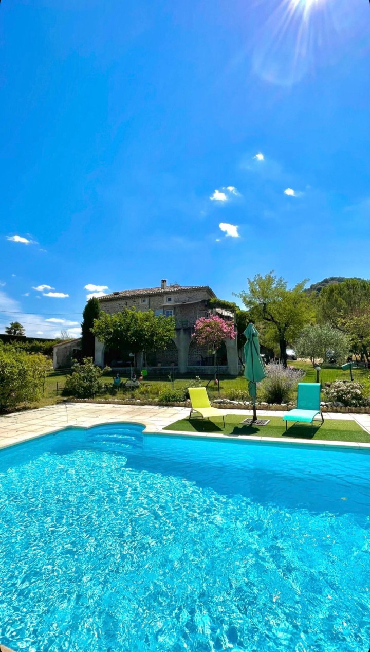 Maison Avec Piscine Près De Vallon Pont Darc - Joyeuse