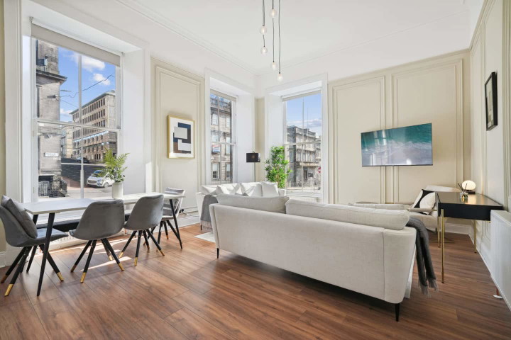 (G1) Elegant 2 Bed Blythswood Apartment - Glasgow