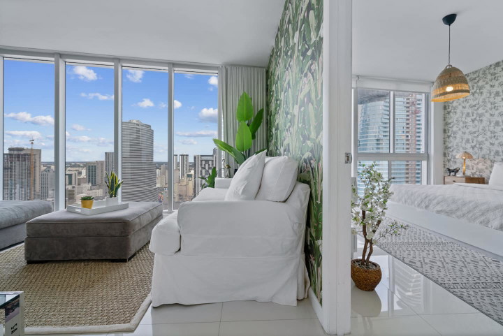 Beautiful Waterfront 2bd |39th Floor Icon Brickell - Miami