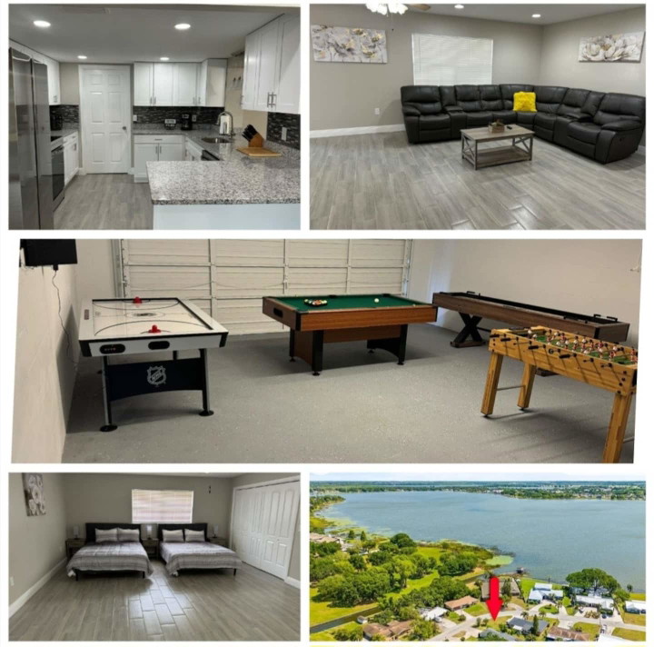 Winter Haven 4br | Ac Game Room | Sleeps 14 - Winter Haven, FL