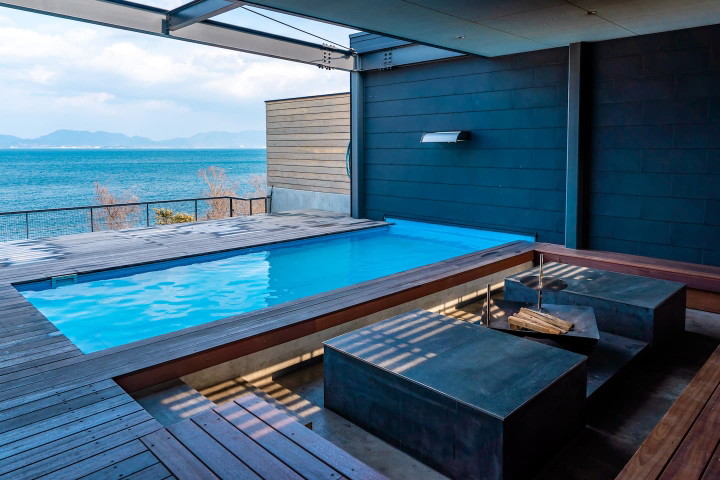 [1-minute Walk To The Sandy Beach] A Premium Private Villa (Building A) With A Campfire, Bbq And Private Pool - Takamatsu