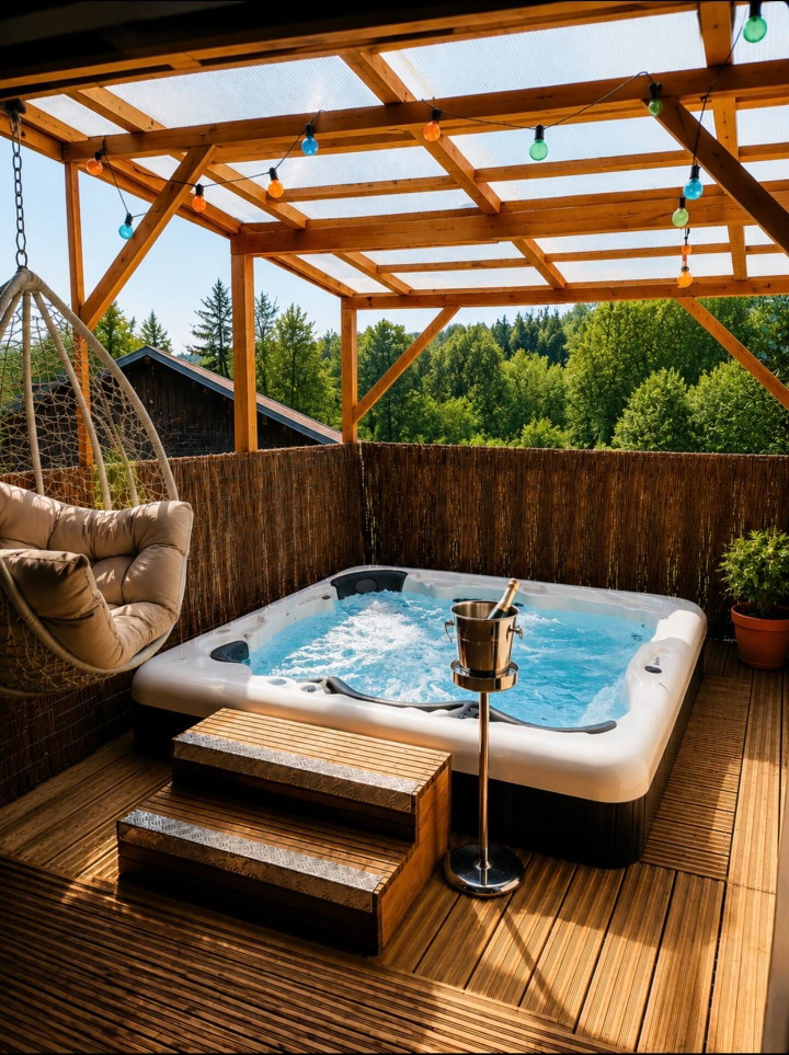 Chalet Spa & Sauna Vosges Proche Gérardmer - Liézey