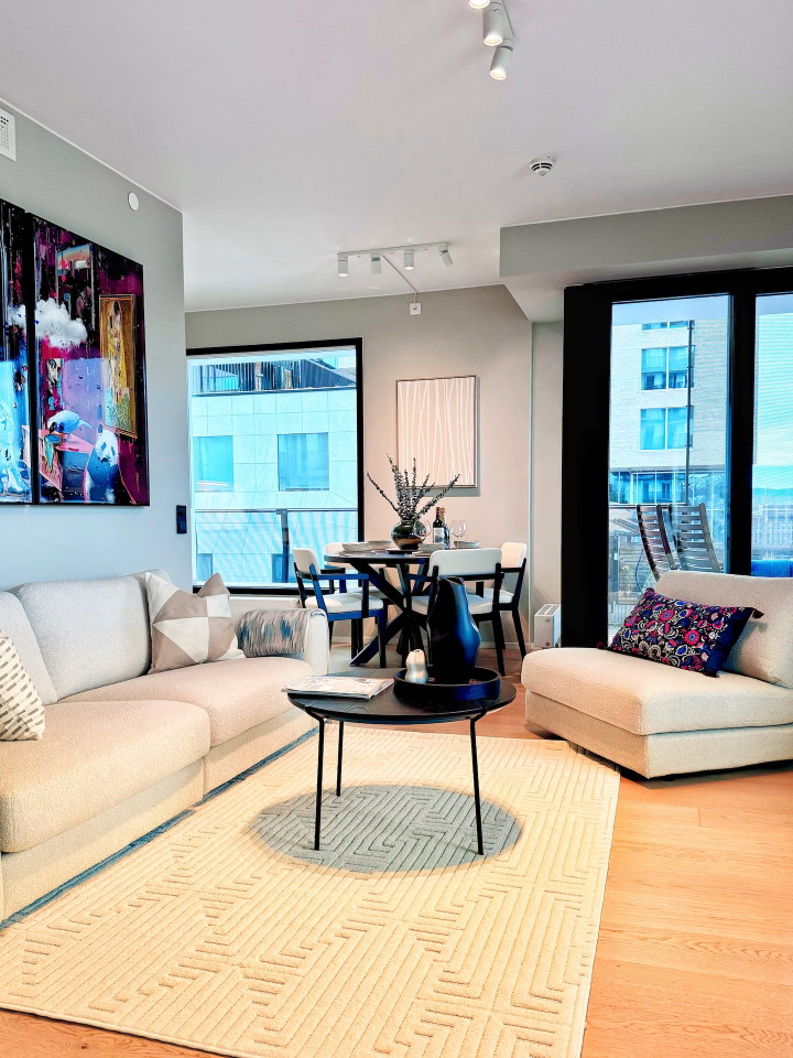 Central 2br With High Standard, Views And Parking - Oslo