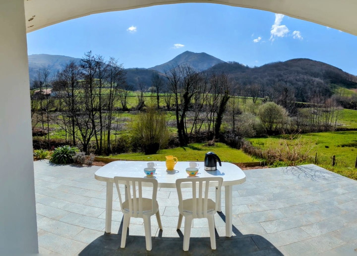 Confort & Grande Terrasse Avec Vue éPoustouflante. - Bidarray