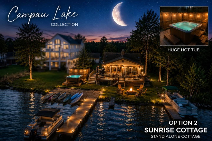 Cottage Lakefront Retreat W/ Kayaks & Sunset View - Michigan