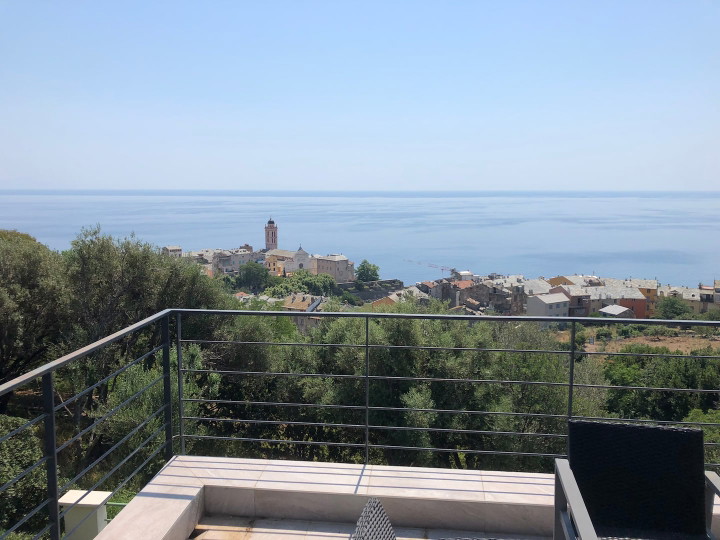 Panoramic Apartment Overlooking The Sea And Bastia - Korzika