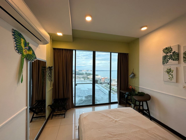 Pd D'wharf 3a-seaview Natural 2-6pax Sea View Airstream 2-6 People - Port Dickson