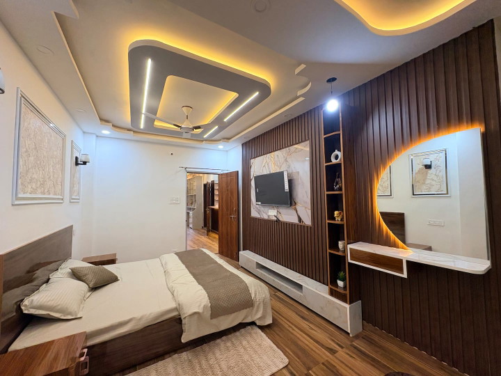 Vioms Paradise | Cozy Modern 2bhk Suite Ac Rooms - India