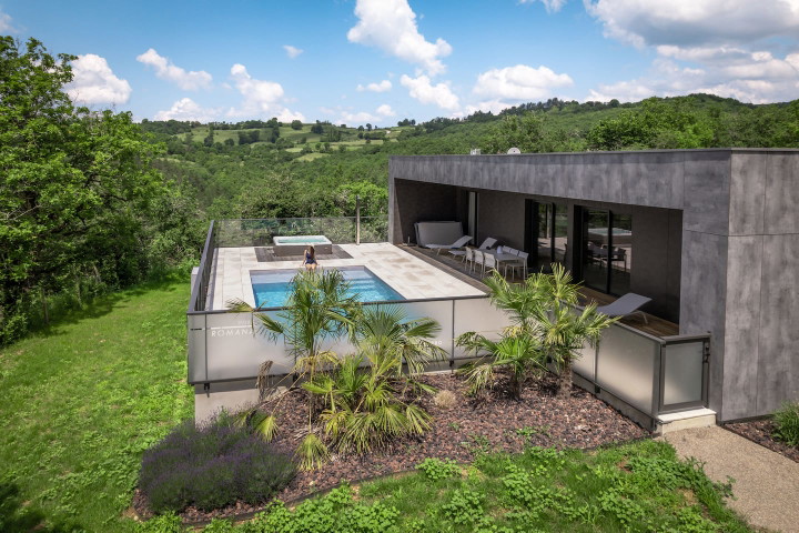 Villa Romana Piscine Chauffée Jacuzzi Privés - Espalion