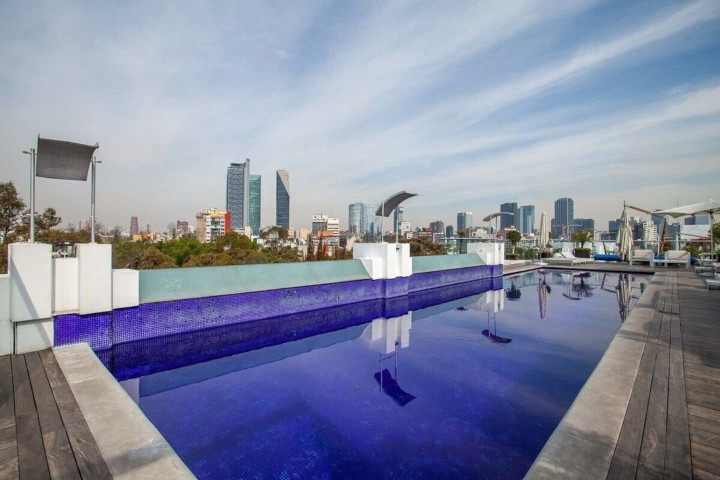 The Condesa With Heated Pool, Gym And Snack Bar - Mexico City