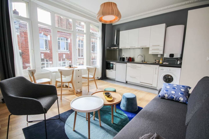 Apt Lumineux Hypercentre + Parking. - Lille