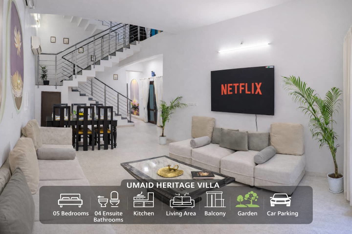 5bhk Luxury Villa Near Umaid Bhawan Palace Jodhpur - Jodhpur