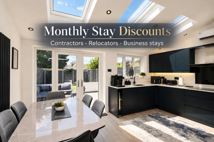 Rugby Modern Retreat | Long Stay & Corporate. - Rugby