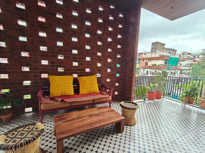 The Brick Ville | 2bhk + Sunlit Patio | Raja Park - Jaipur