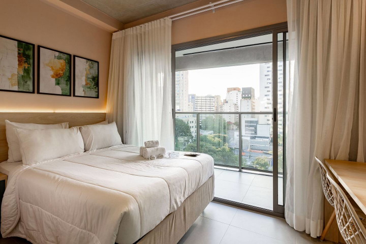 Charm And Luxury: Apartment With Balcony Near Paulista - Liberdade