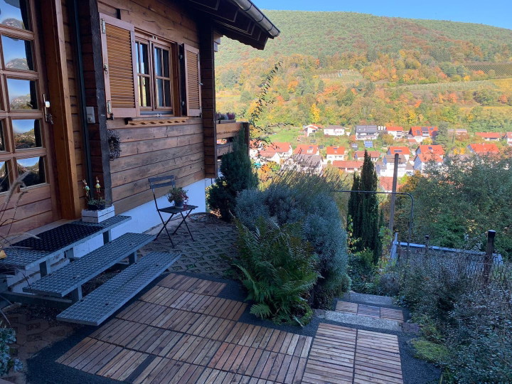 Ferienhaus Mateo  Finnisches Holzblockhaus - Burrweiler