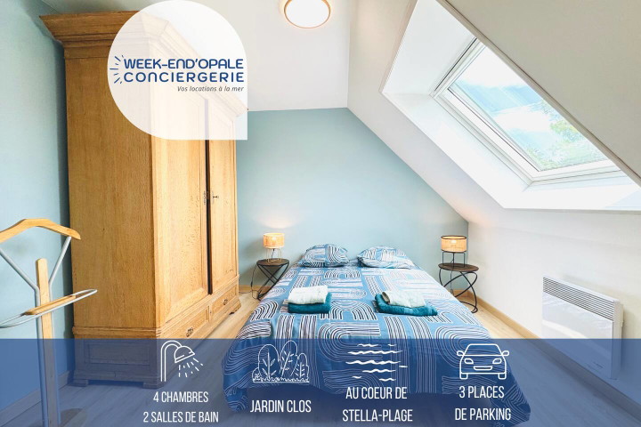 Villa Lumineuse 8pers  Jardin Clos  Proche Plage - Merlimont
