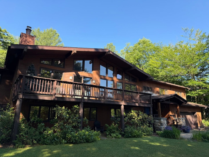 Adirondack Azure Lodge | Private Mirror Lake Beach - Lake Placid, NY