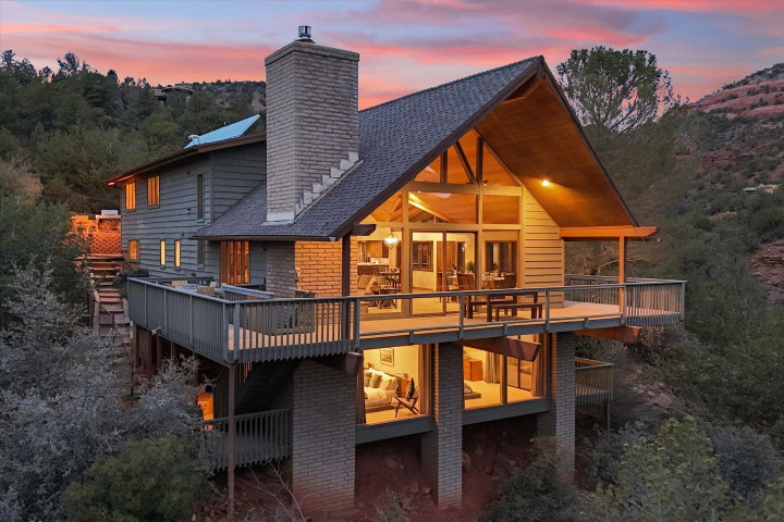 Luxury Cabin/creek Access/spa/ev Charger/red Rocks - Sedona, AZ