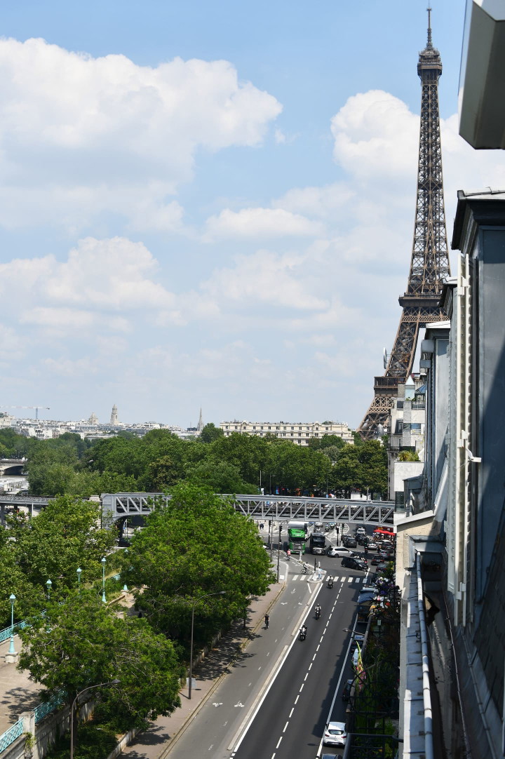 ÉLégant 1br : Vue Sur La Seine Et La Tour Eiffel - Tour Eiffel