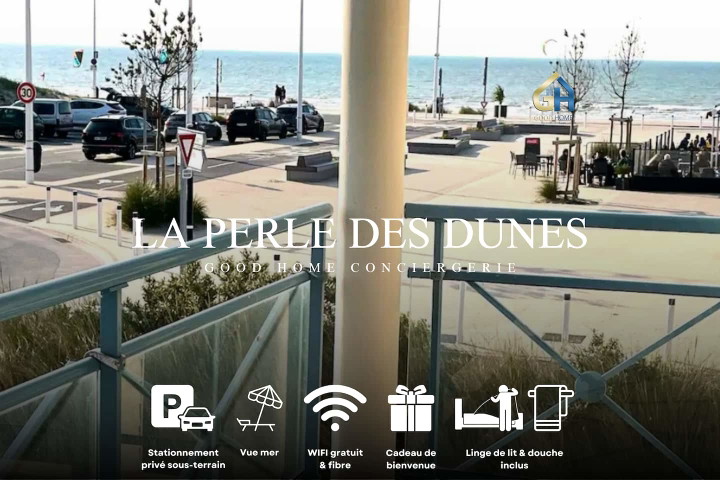 *La Perle Des Dunes - Vue Mer Et Parking Gratuit - Malo-les-Bains